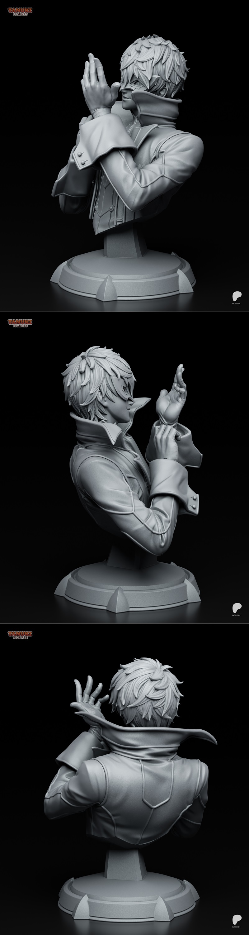 Desire FX 3d models | Tanuki Figures – Joker Persona Bust – 3D Print ...