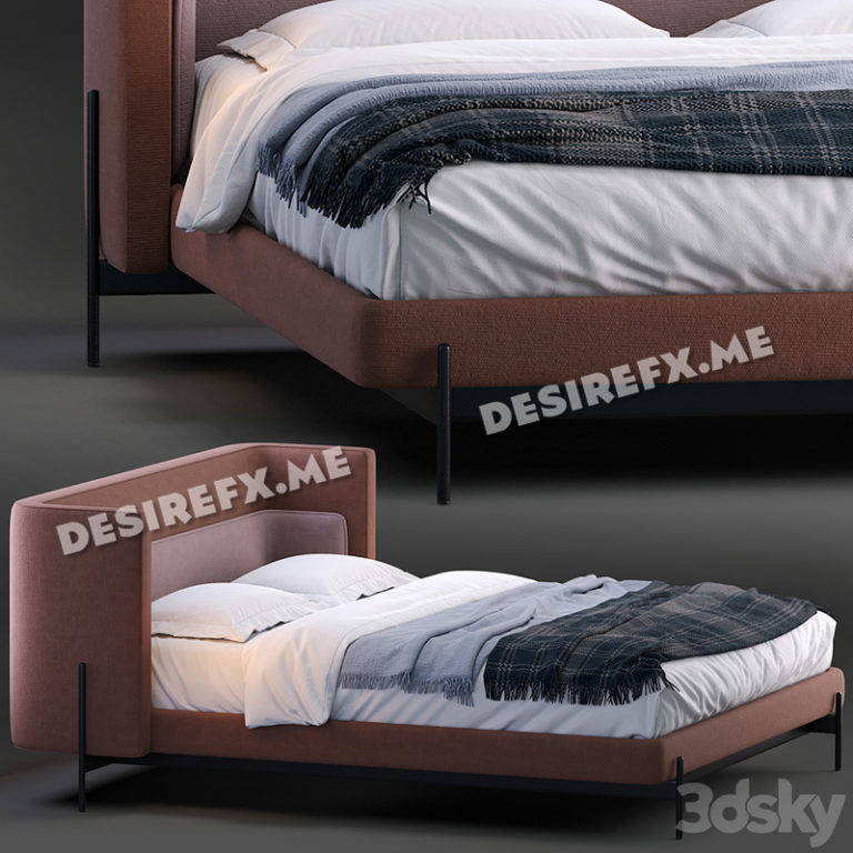 Desire FX 3d models | Busnelli bed yume – 3D Model