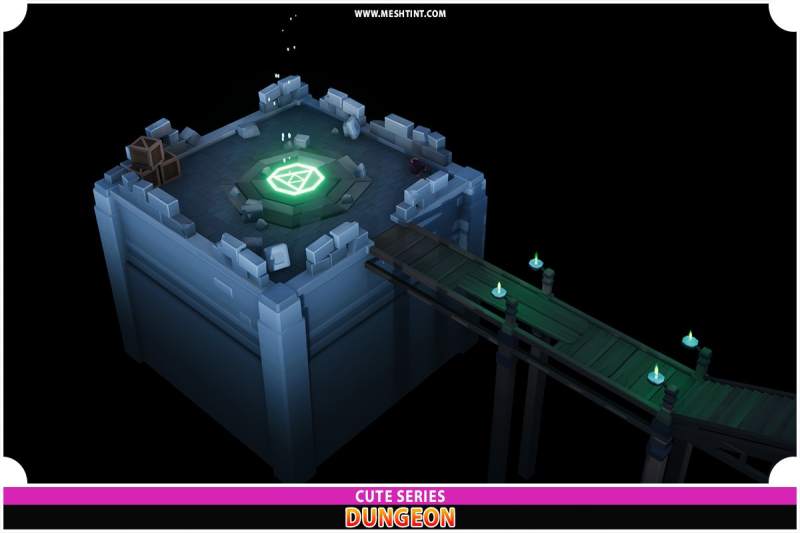 Desire FX 3d models | Dungeon Cute Series v1.0 – Unity