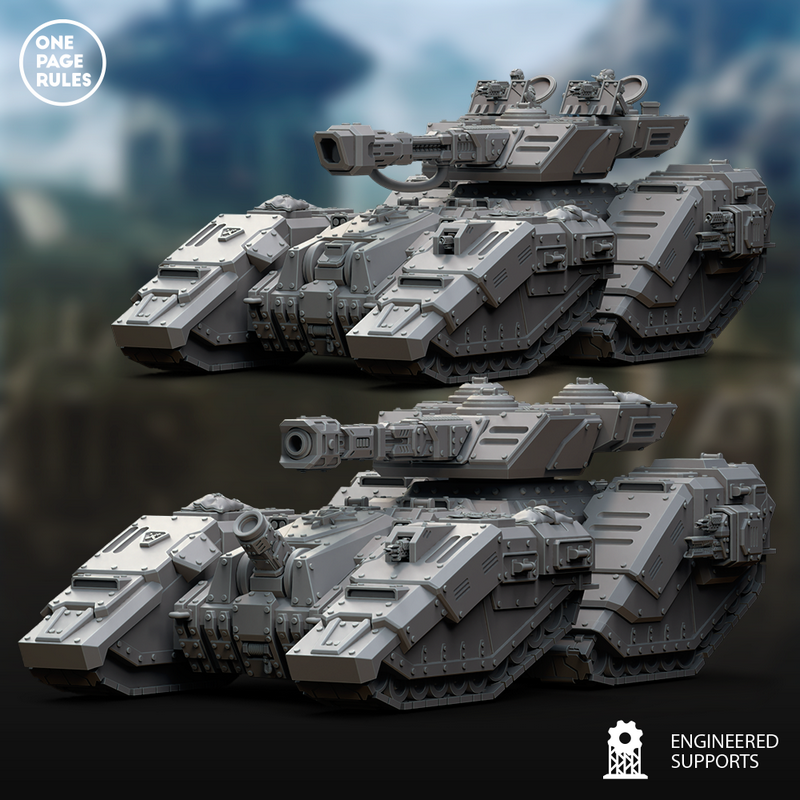 Desire FX 3d models | Human Defence Force – Super Heavy Battle Tank ...