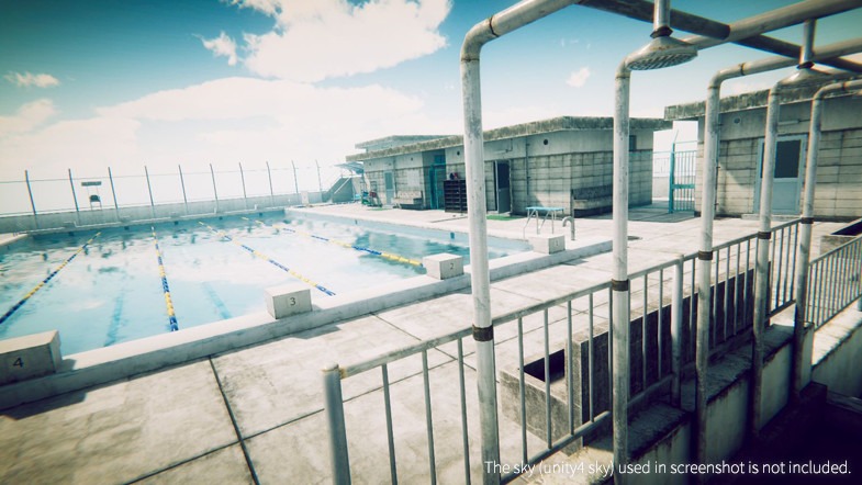 Desire FX 3d models | Japanese School Swimming Pool v1.1 – Unity