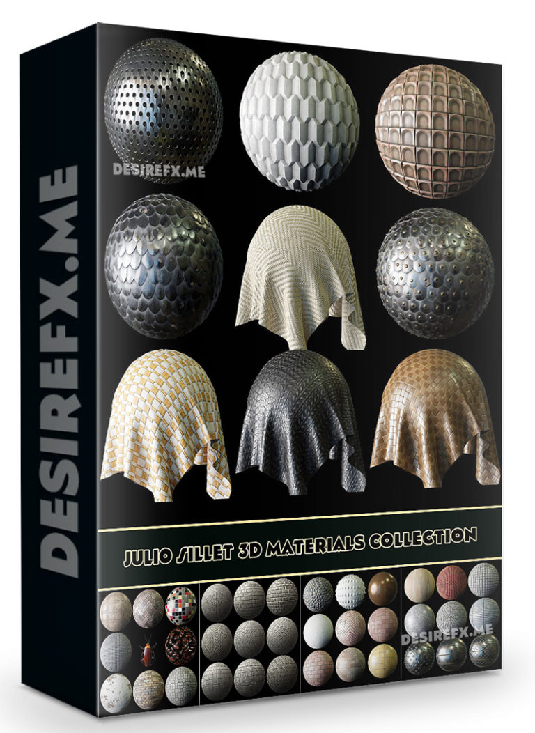 Desire FX 3d models | Julio Sillet 3D Art Blender Materials Collection ...