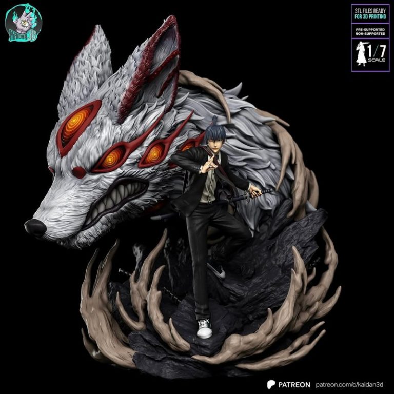 Desire FX 3d models | Kaidan – Aki Hayakawa x The Fox Devil – Chainsaw ...