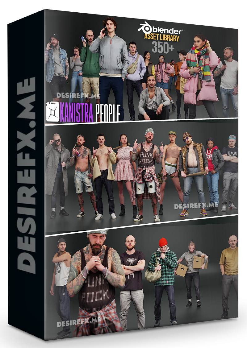 Desire FX 3d models | Kanistra People Asset Library Updated
