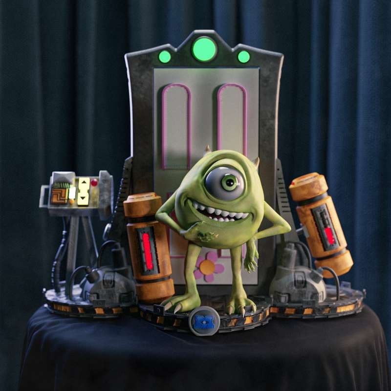 Desire FX 3d models | Mike Wazowski – 3D Print Model