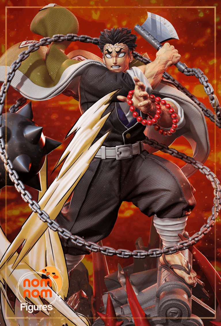 Desire FX 3d models | NomNom Figures – Gyomei Himejima – Demon Slayer ...