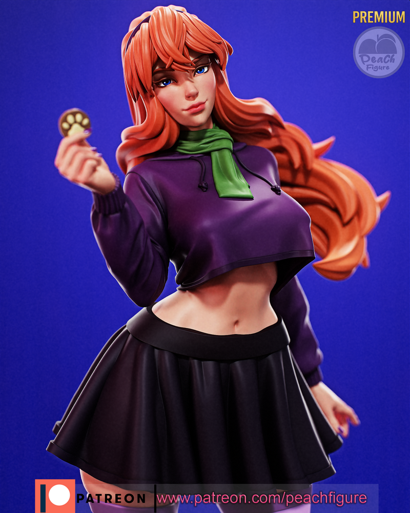 Desire FX 3d models | Peach Figure – Daphne – 3D Print Model