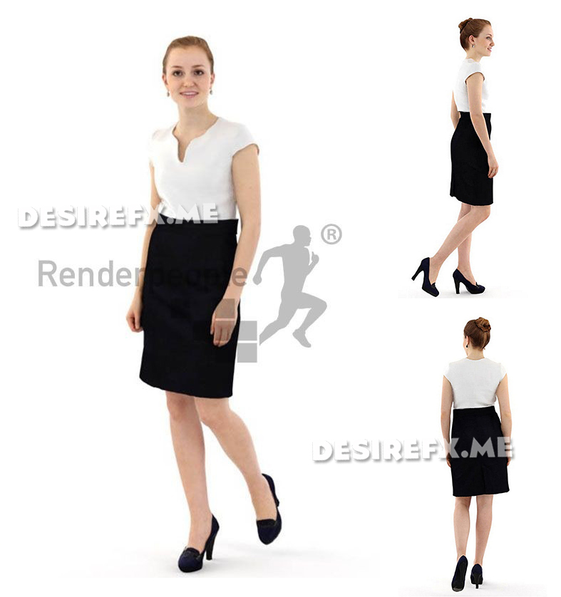 Desire FX 3d models | Petra Posed 016 – 3D People Model