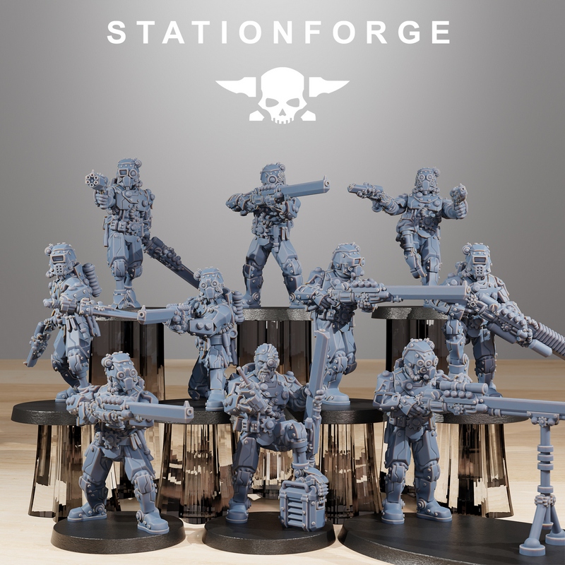 Desire FX 3d models | Station Forge – Scavenger Security Patrol – 3D ...