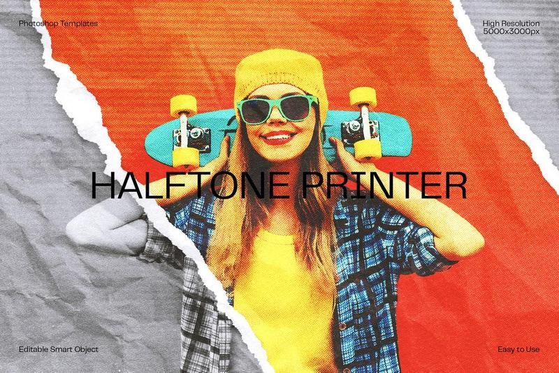 Desire FX 3d models | Halftone Printer Photo Effect XEZLADG