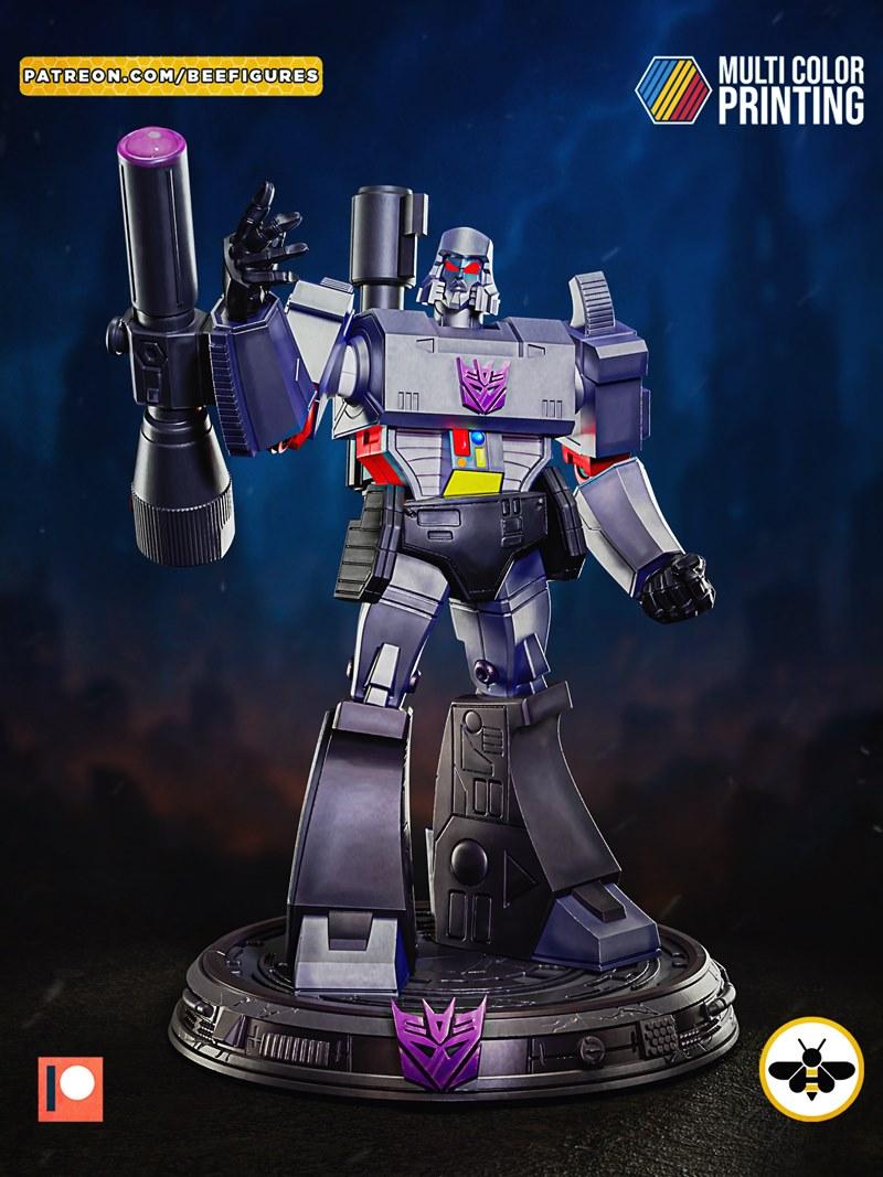 Desire FX 3d models | Bee Figures – Megatron – 3D Print Model STL