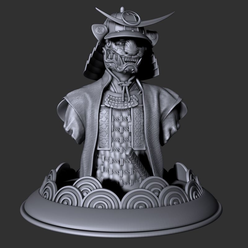Desire FX 3d models | Samurai Tora 3D print model