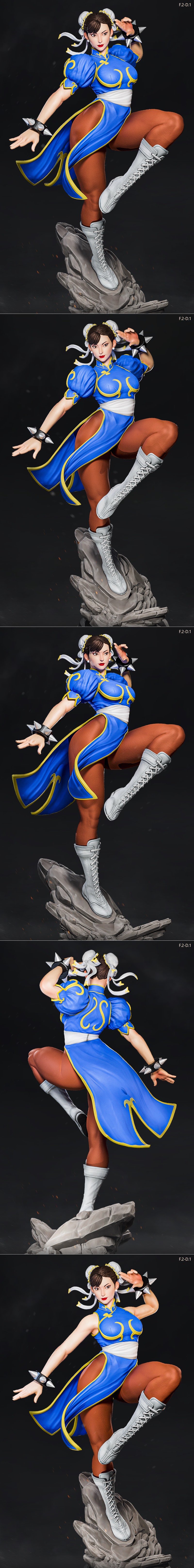 Desire FX 3d models | E.S Monster – Chun-Li P1 – 3D Print Model STL