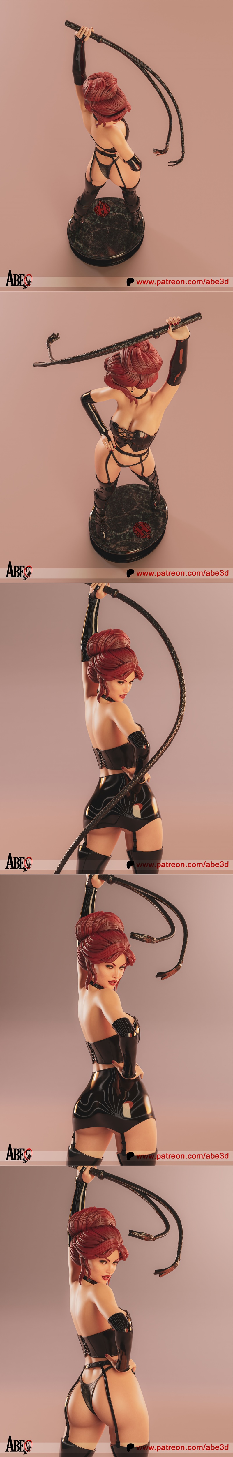 Desire FX 3d models | Abe3D – Jean Grey Black Queen – 3D Print Model STL