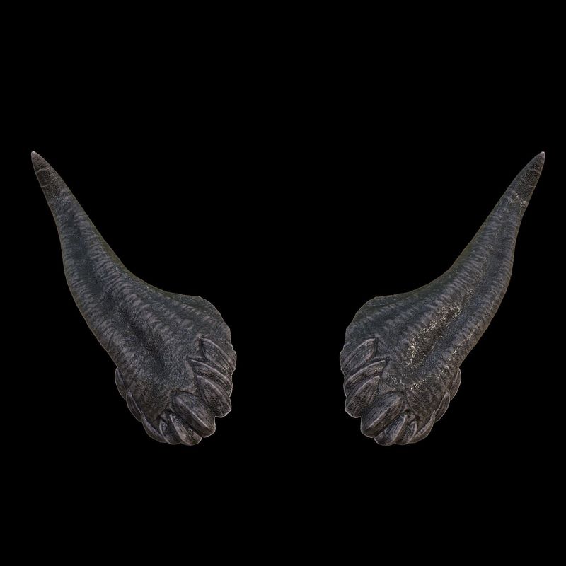 Desire FX 3d models | Fantasy Stygian Skewers Horns Set Baldurs Gate 3 ...
