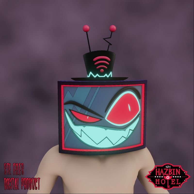 Desire FX 3d models | Vox Cosplay Set Hazbin Hotel 3D print model