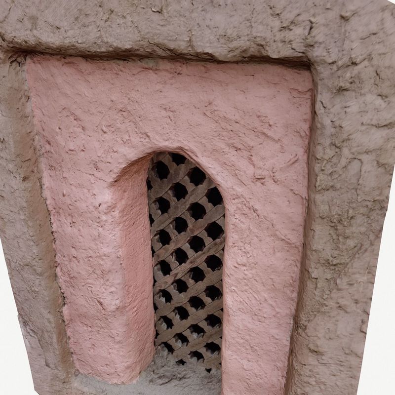 Desire FX 3d models | Medieval Nomad Building Window Low-poly 3D model