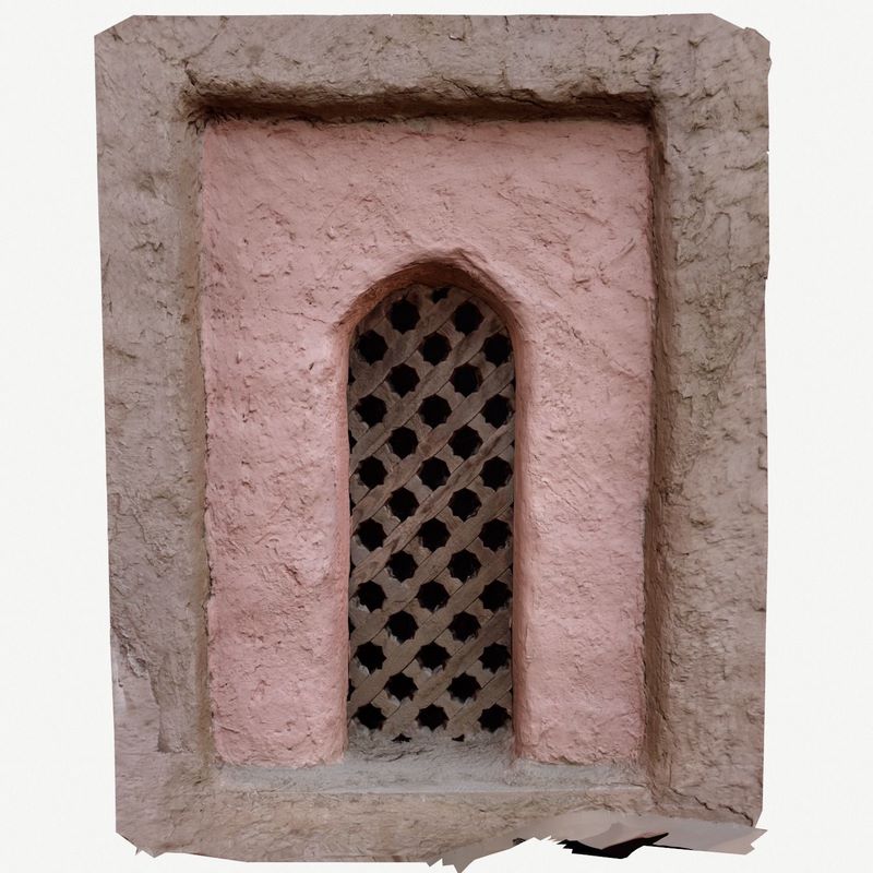 Desire FX 3d models | Medieval Nomad Building Window Low-poly 3D model