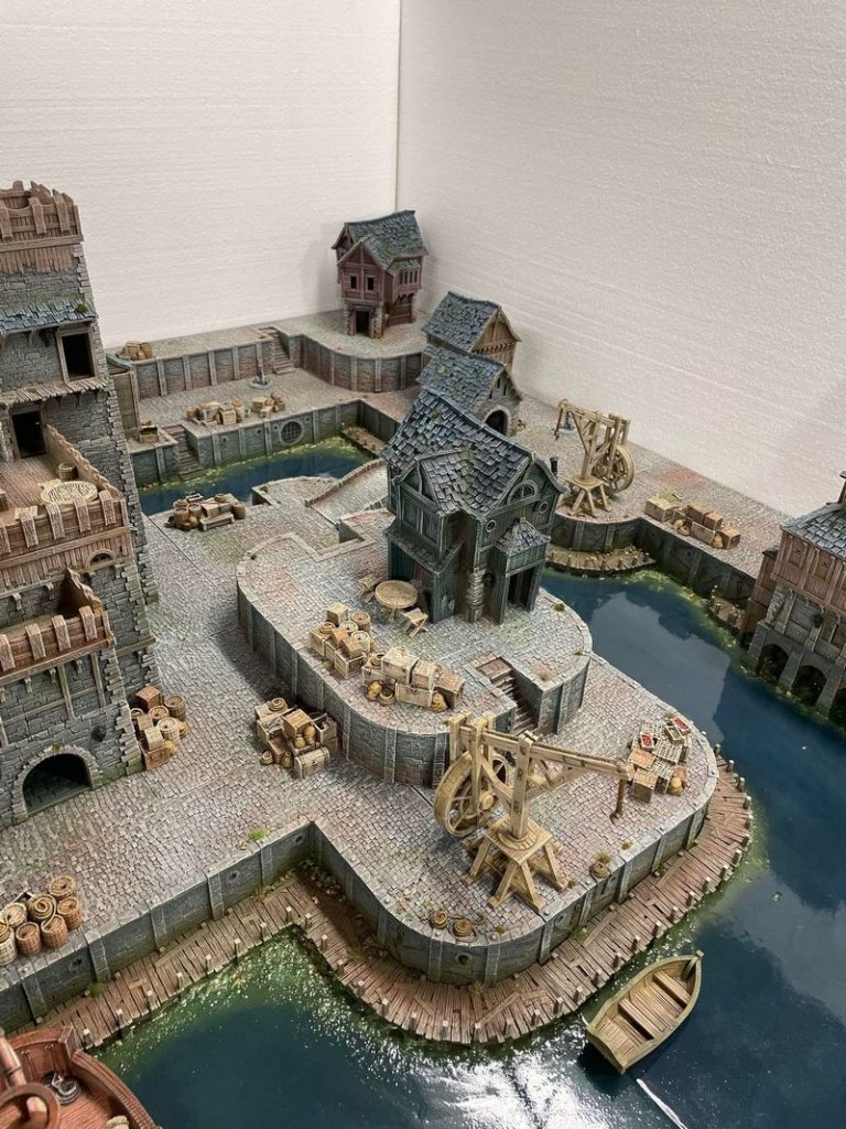 Desire FX 3d models | Ancrabourg – A Modular Medieval Harbor – 3D Print ...
