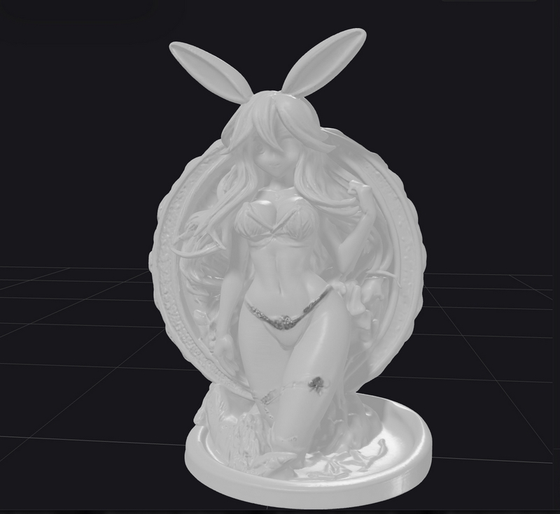Desire FX 3d models | Anime Bunny Girl Wink Wink – 3D Print Model