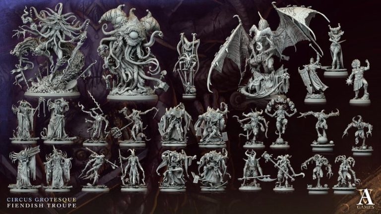Desire FX 3d models | Archvillain Games – Circus Grotesque – Fiendish ...