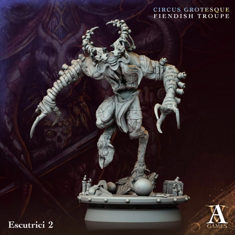 Desire FX 3d models | Archvillain Games – Circus Grotesque – Fiendish ...