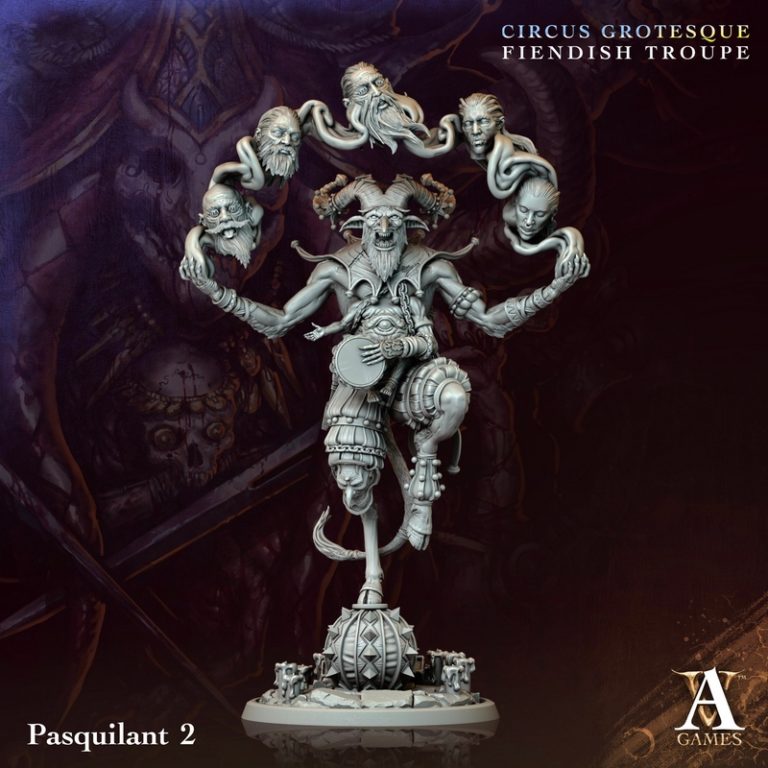 Desire FX 3d models | Archvillain Games – Circus Grotesque – Fiendish ...