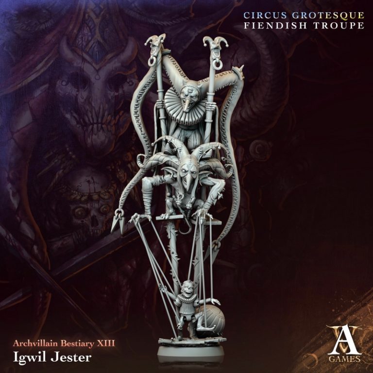 Desire FX 3d models | Archvillain Games – Circus Grotesque – Fiendish ...