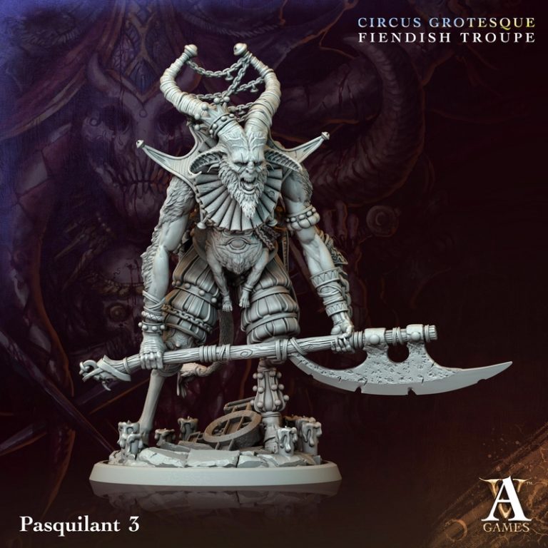 Desire FX 3d models | Archvillain Games – Circus Grotesque – Fiendish ...