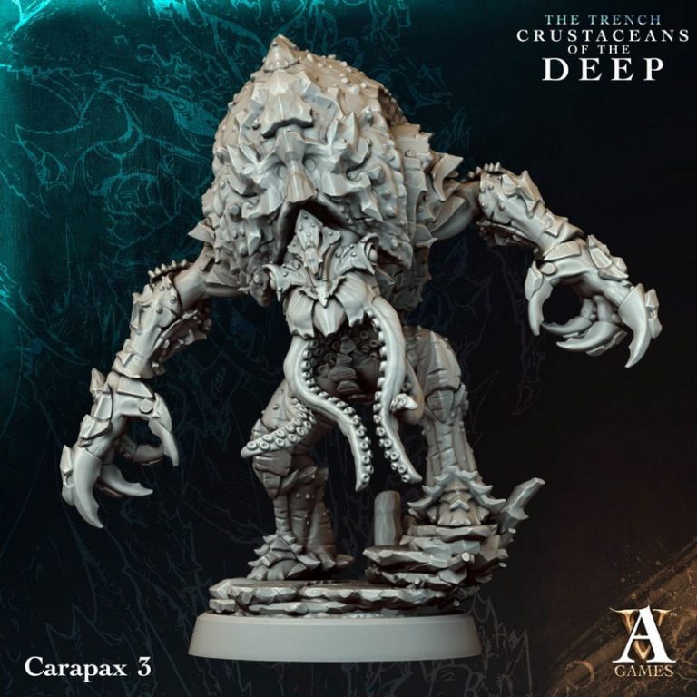 Desire FX 3d models | Archvillain Games – The Trench – Crustaceans of ...