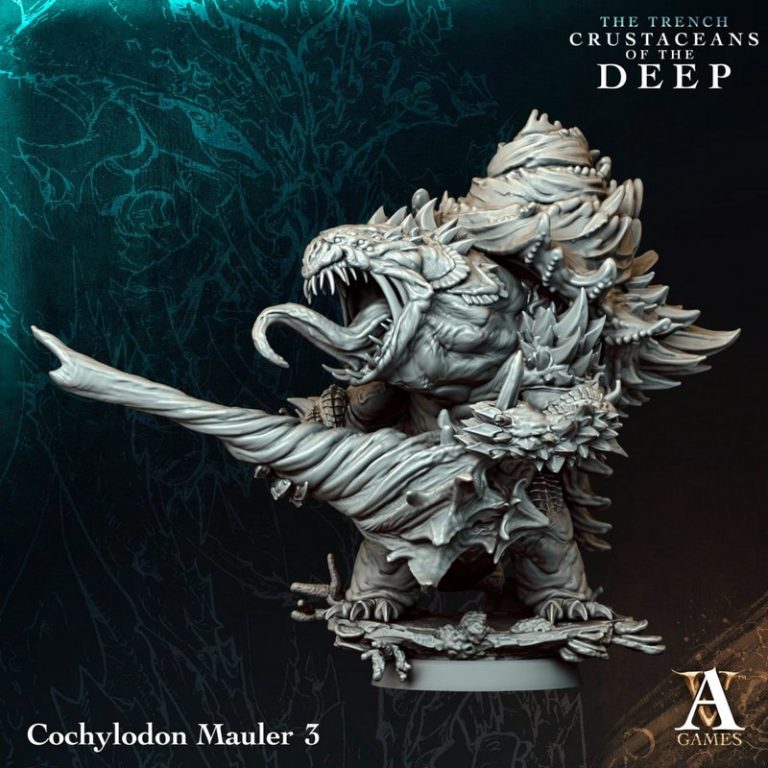 Desire FX 3d models | Archvillain Games – The Trench – Crustaceans of ...