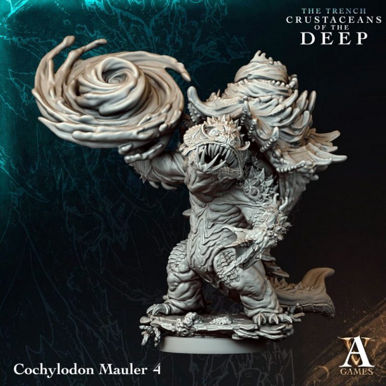 Desire FX 3d models | Archvillain Games – The Trench – Crustaceans of ...