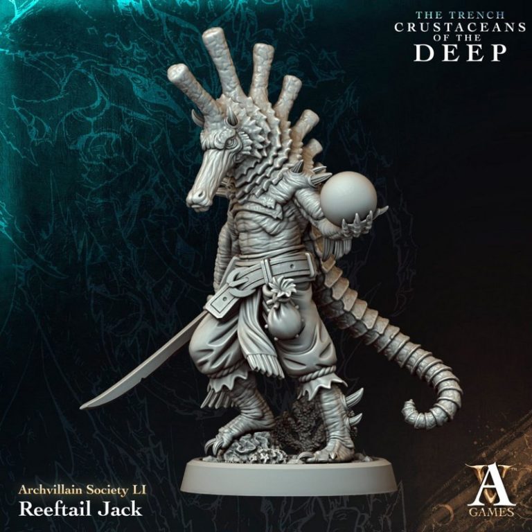 Desire FX 3d models | Archvillain Games – The Trench – Crustaceans of ...