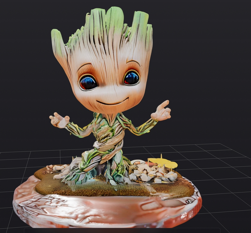 Desire FX 3d models | Baby Groot – 3D Print Model