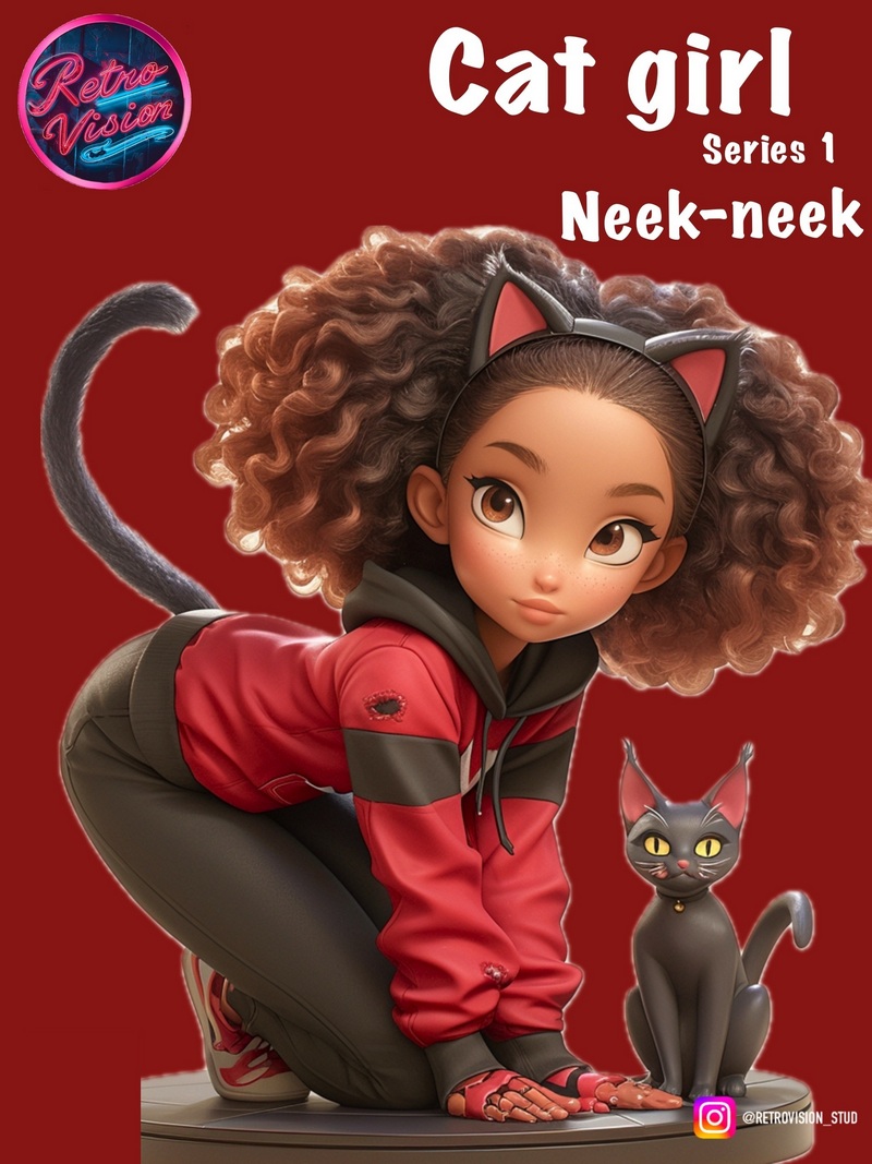 Desire FX 3d models | Cat Girl Neek-Neek – Series 1 – 3D Print Model