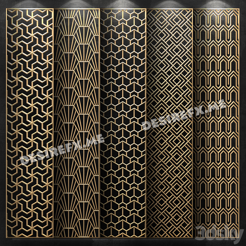 Desire FX 3d models | Decorative panel – 3D Model
