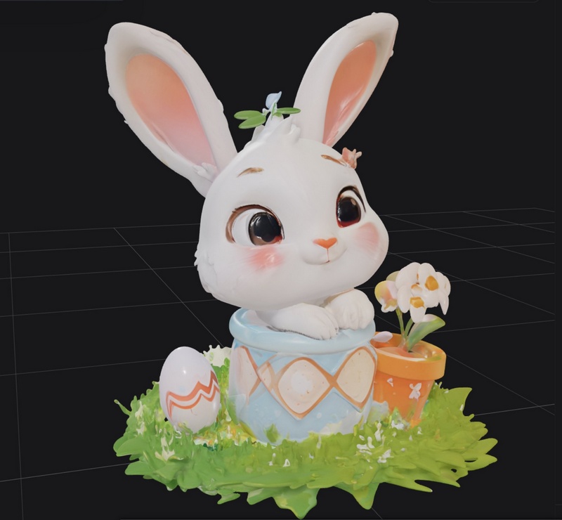 Desire FX 3d models | Easter Bunny Home Decor – 3D Print Model