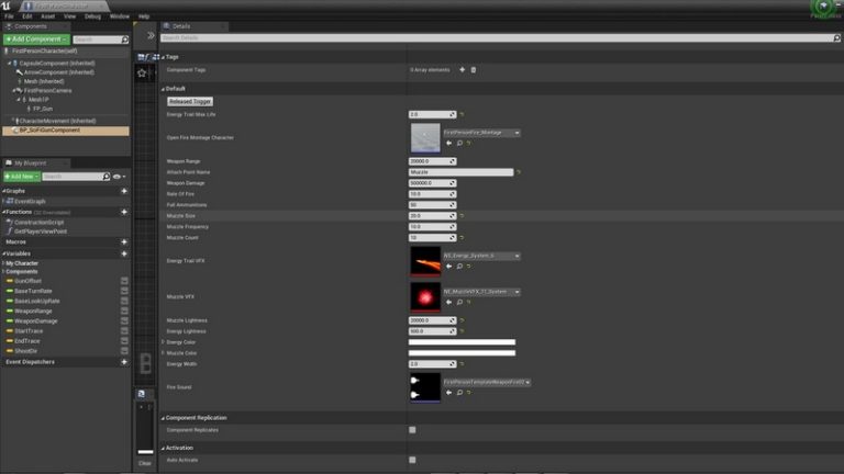 Desire FX 3d models | Energy Weapon VFX Pack – Unreal Engine