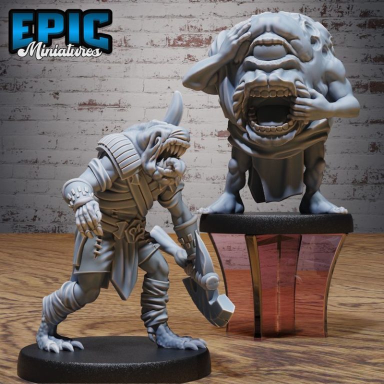 Desire FX 3d models | Epic Miniatures – Cultist Circle Set – Demon ...