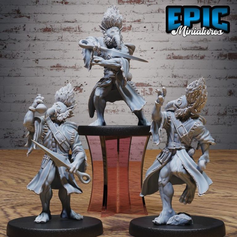 Desire FX 3d models | Epic Miniatures – Cultist Circle Set – Demon ...