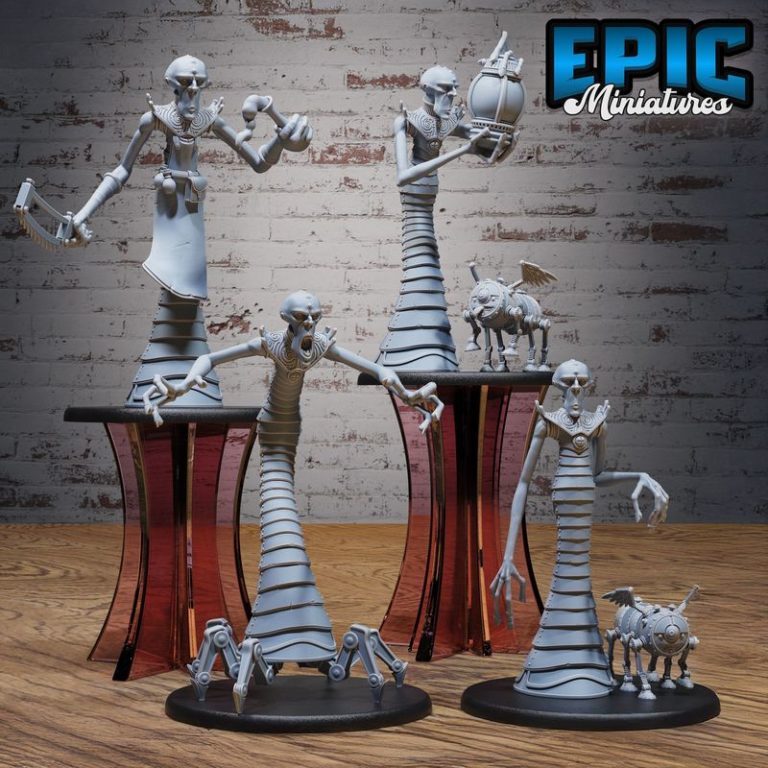 Desire FX 3d models | Epic Miniatures – Mechanus Clockwork Set ...