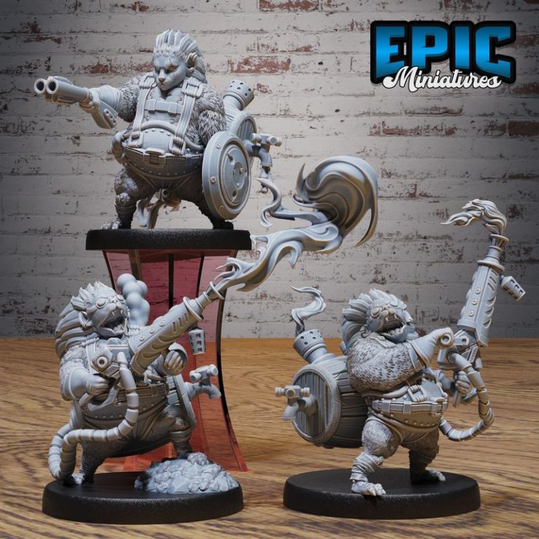 Desire FX 3d models | Epic Miniatures – Mechanus Clockwork Set ...