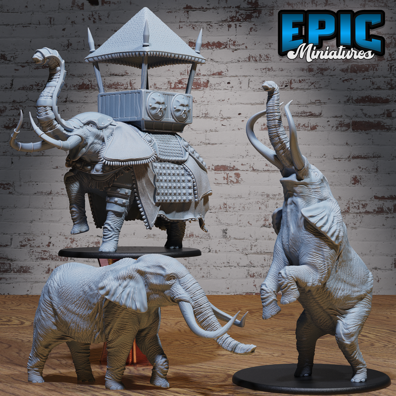 Desire FX 3d models | Epic Miniatures – Safari Tour Set – Wild Animal ...