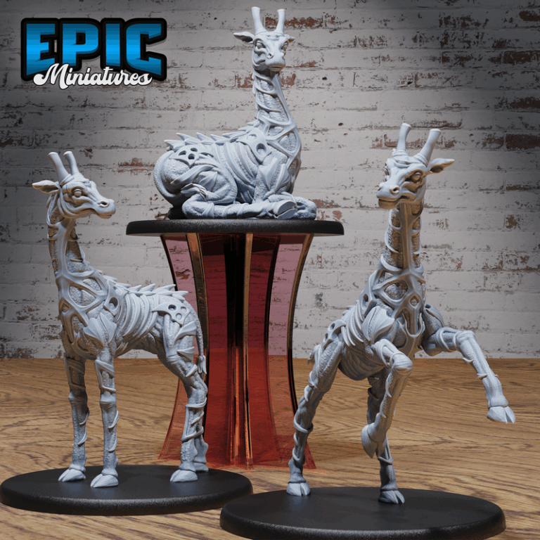 Desire FX 3d models | Epic Miniatures – Safari Tour Set – Wild Animal ...