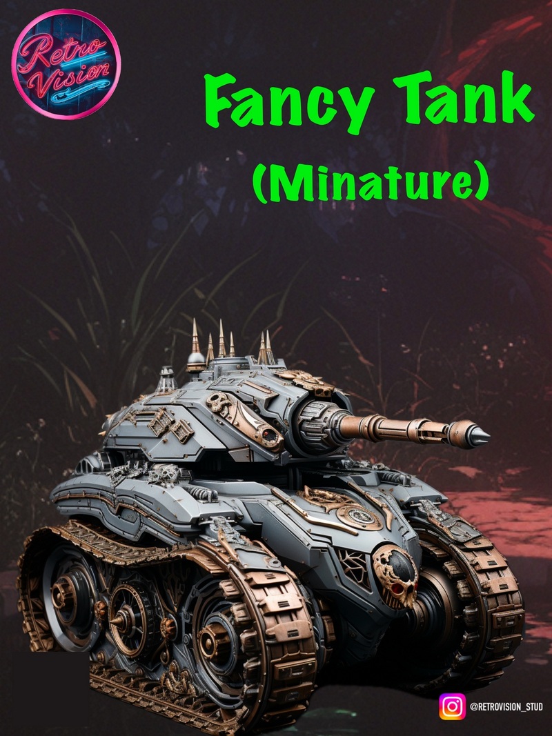 Desire FX 3d models | Fancy Tank – 3D Print Model