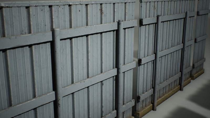 Desire FX 3d models | Fences VOL.4 – Old Fences Modular (Nanite and Low ...
