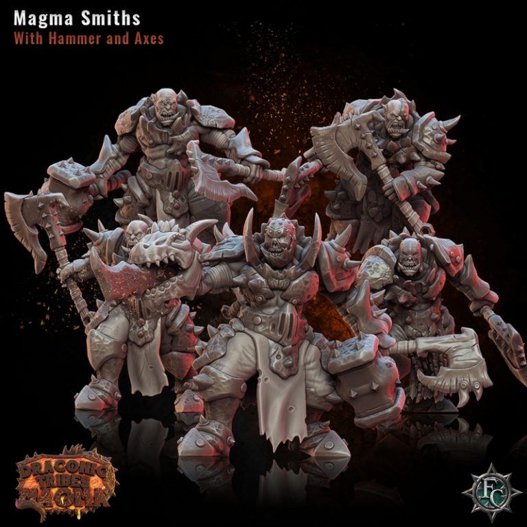 Desire FX 3d models | Fleshcraft Studio – Draconic Tribes – Magma ...