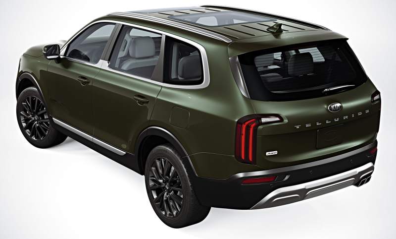 Desire FX 3d models | Kia Telluride 2020 3D Model