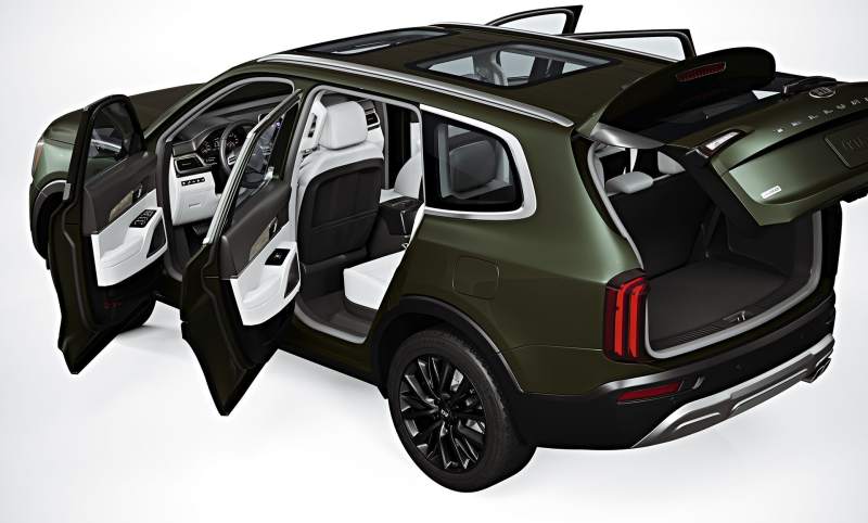 Desire FX 3d models | Kia Telluride 2020 3D Model