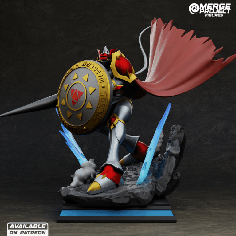 Desire FX 3d models | Merge Project Figures – Digimon – Gallantmon – 3D ...
